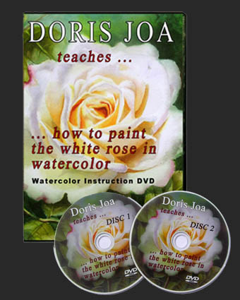 DVD1 - Watercolor & Oil Paintings of Roses and Flowers, DVDs & Online ...