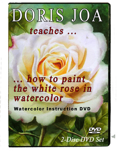 DVD1-2 - Watercolor & Oil Paintings of Roses and Flowers, DVDs & Online ...