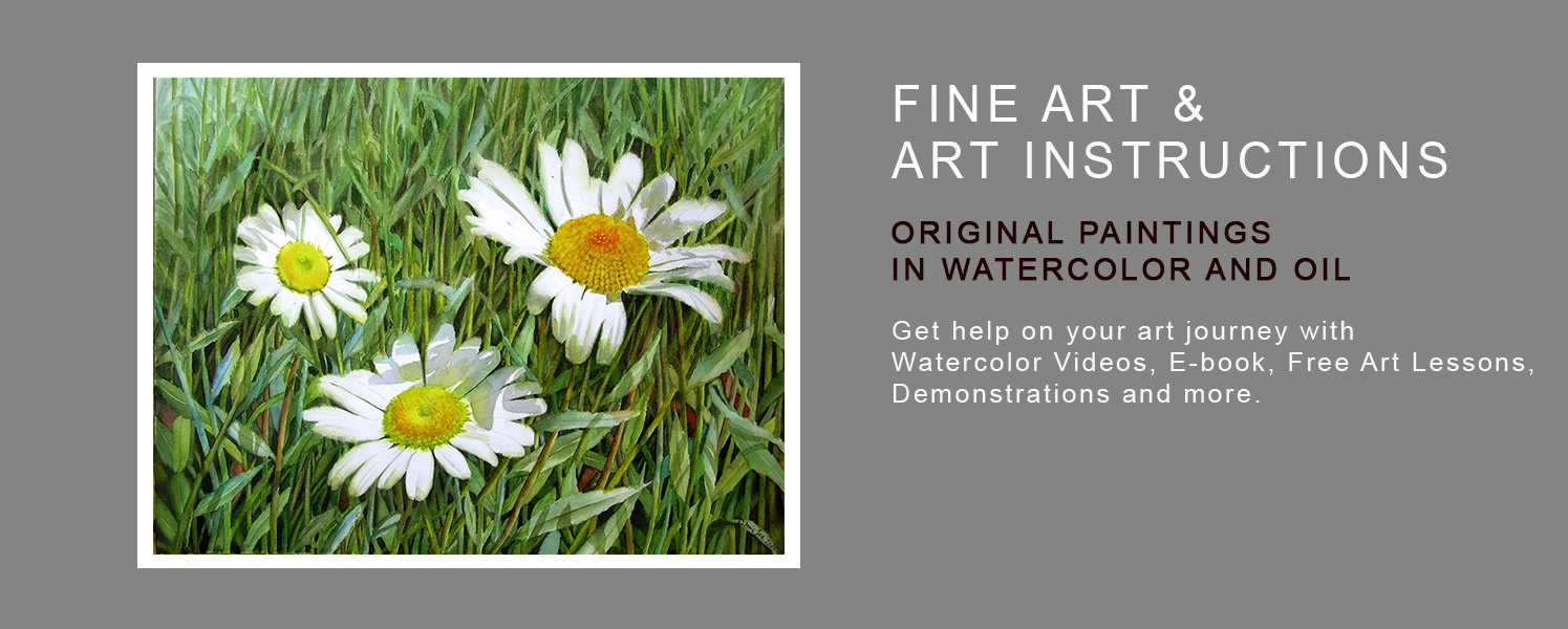 Fine Art in Watercolor and OIl by artist Doris Joa - Watercolor & Oil ...